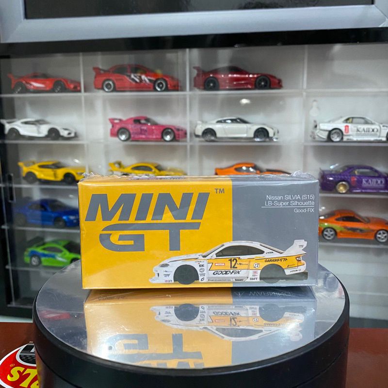 Mini GT LB Super Silhouette Nissan Silvia S15 Good Fix Garage Drift IDE ...