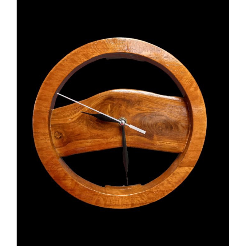 KAYU Teak wood wall clock | Limited edition | Shopee Singapore