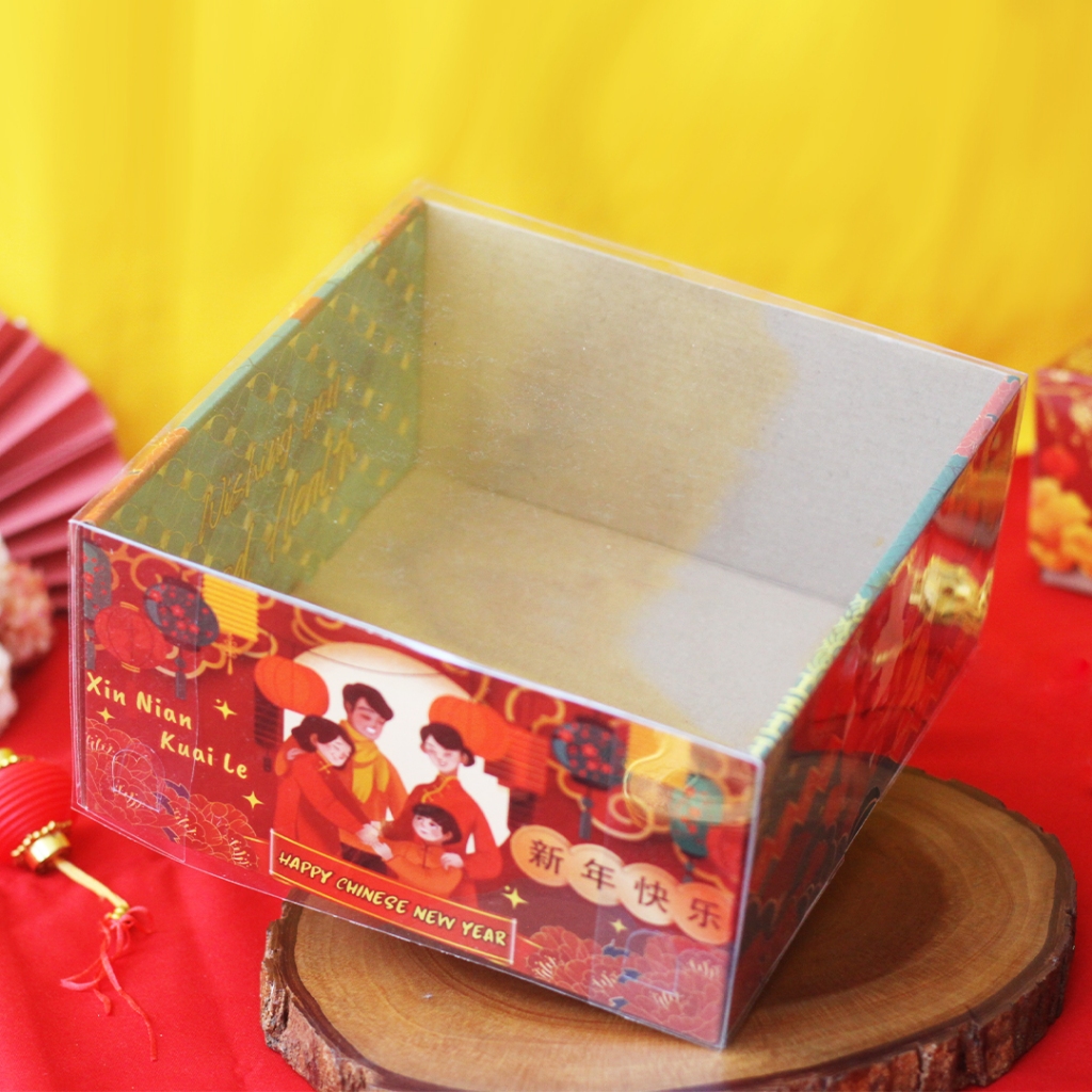 10pcs Box Cake/ Layer Hampers Chinese New Year-Nian You uk 20x20x10 cm ...