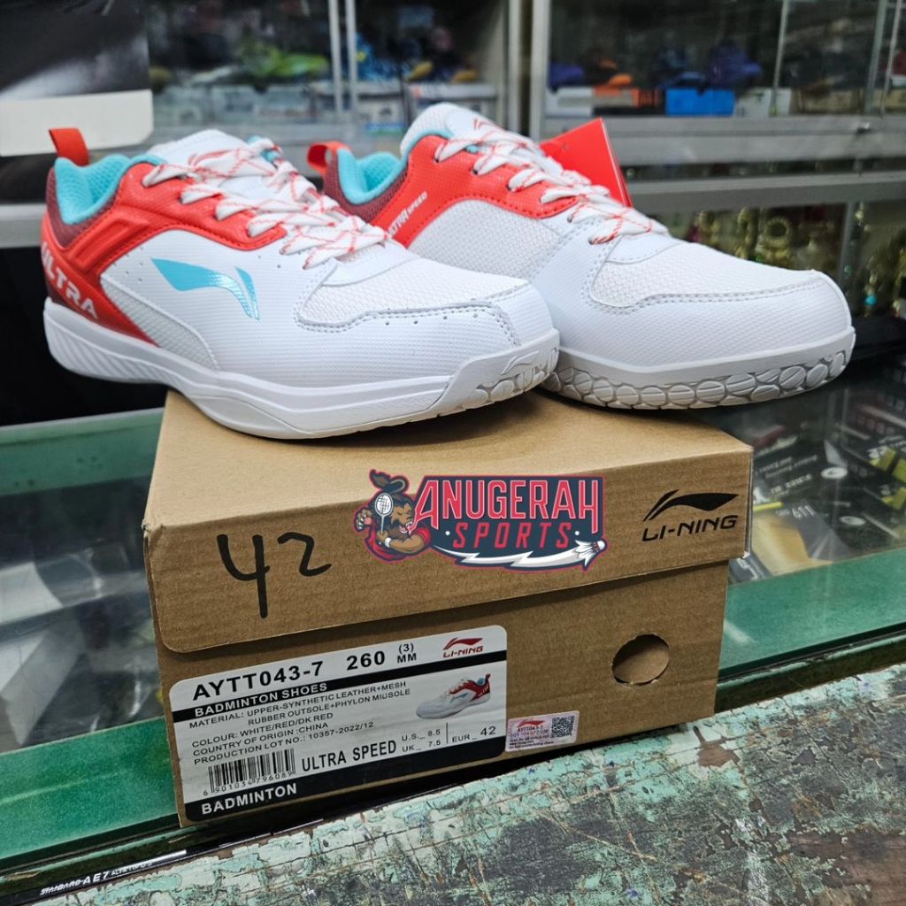 Li-ning Badminton Shoes/LINING ULTRA SPEED ORIGINAL (Large Size ...
