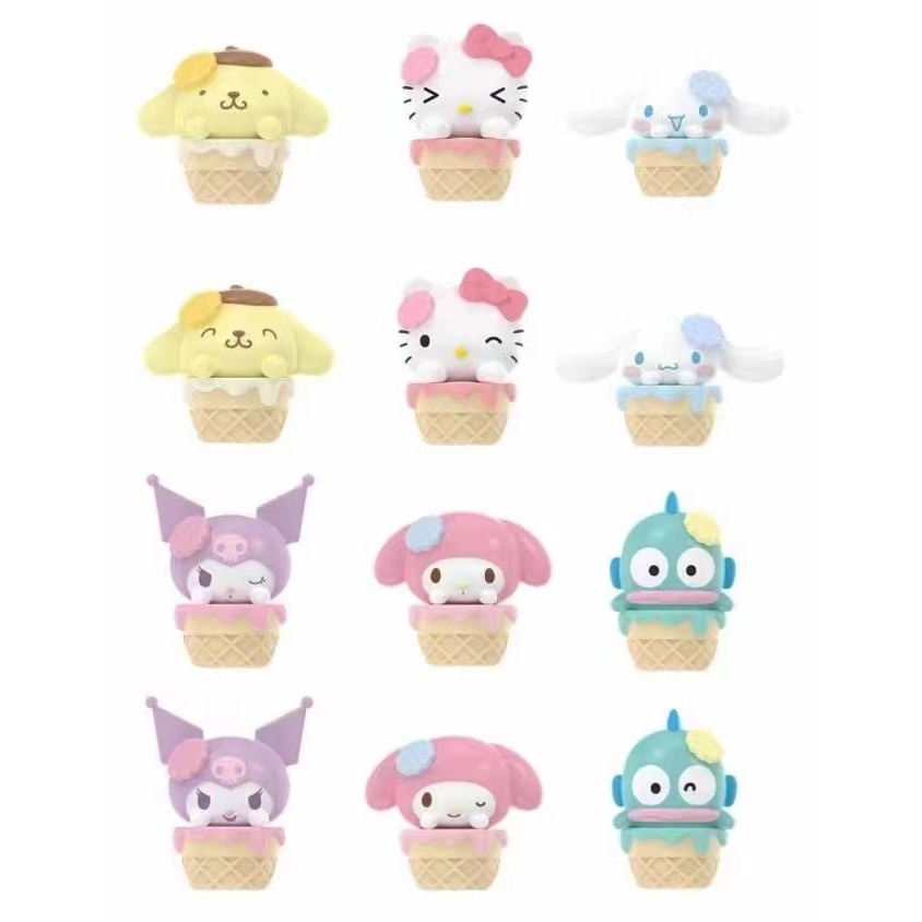 Melody KUROMI Ice Cream BLIND BOX Display | Shopee Singapore