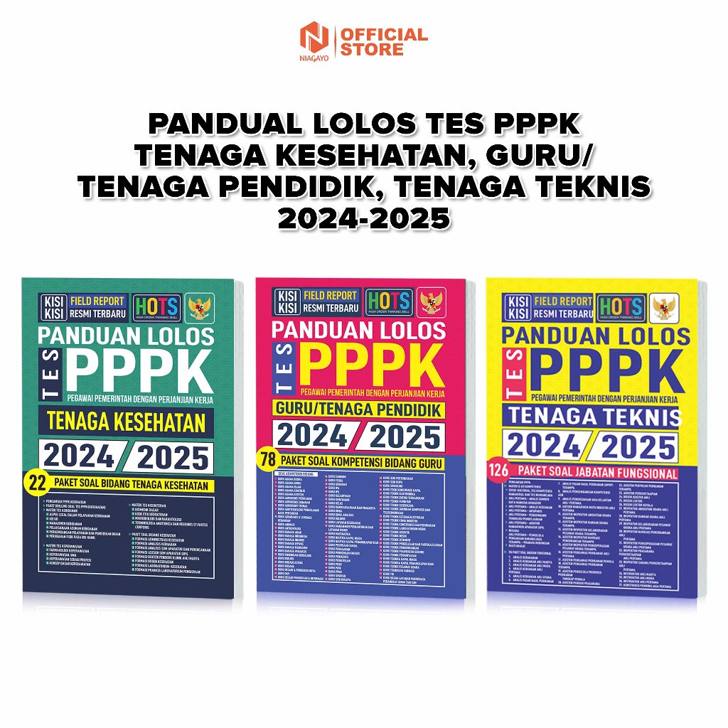 Pppk Book / Reference / Guide to Pass the Teacher's PPPK Test / Guide ...