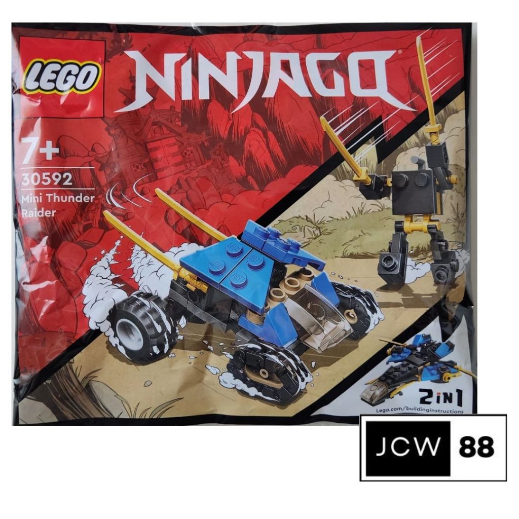 Lego 30592 Ninjago Mini Thunder Raider Polybag - Ninja children's toy ...