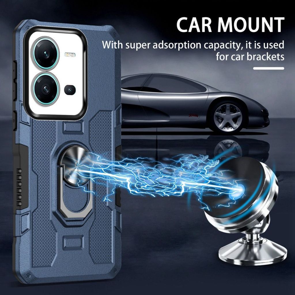 New hard case robot standing hit eye ring Xiaomi Redmi 13C | Shopee ...