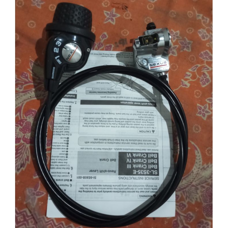 Joevianbike SHIFTER OPERAN SHIMANO NEXUS 3 SPEED INTERNAL | Shopee ...