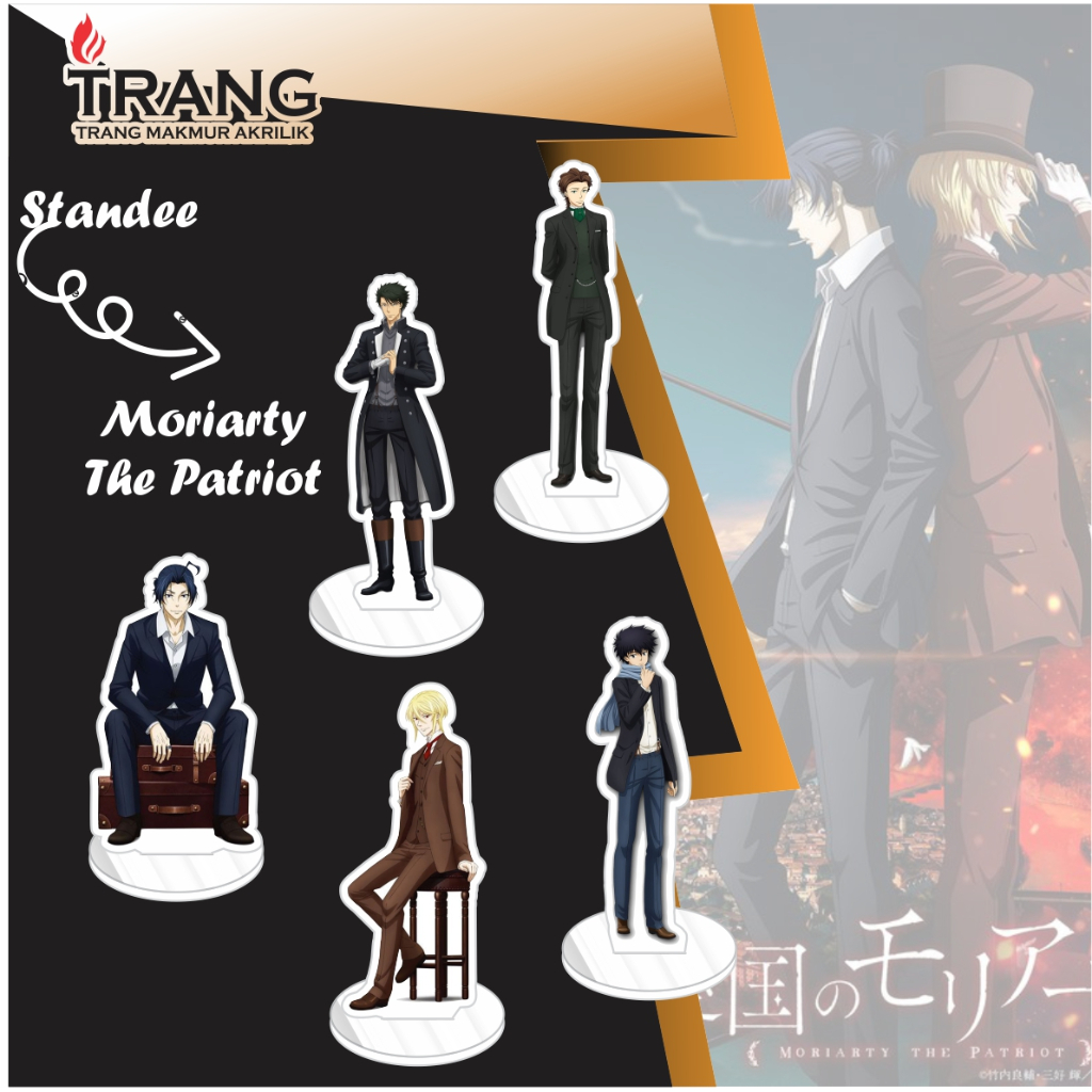 Moriarty the patriot Acrylic Stande figure / Standing Action figure ...