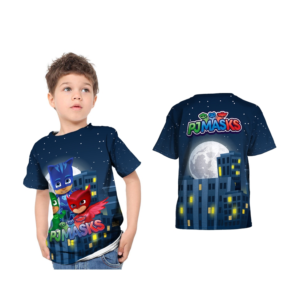 Pjmasks Cartoon Character Ninja PJ MASKS Custom Full Print | Shopee ...