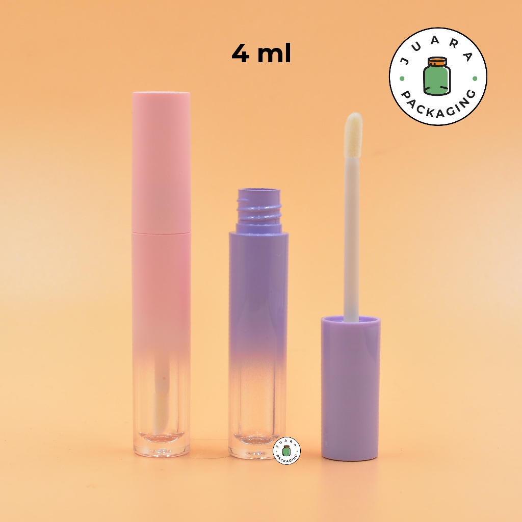 UNGU 4ml Lipcare Container in Pink & Purple, Tall Model - Empty ...