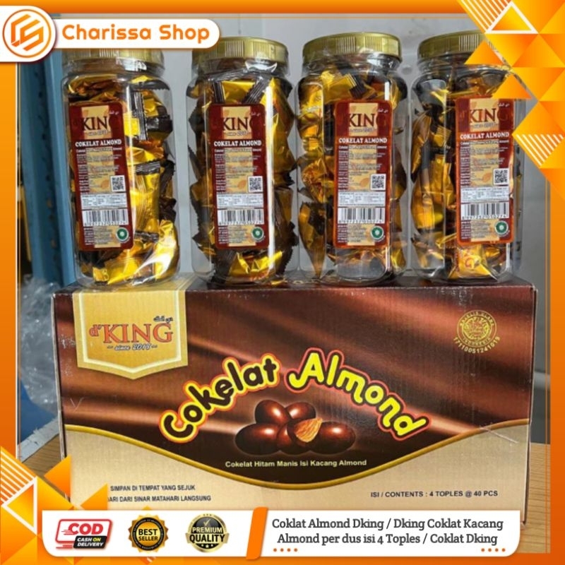 Chocolate Almond Bonibol Dking/Dking Chocolate Almond Nuts per Box Of 4 ...