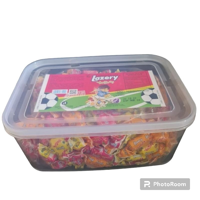 Lazery Yogurt Candy contains 200/ Lazery Tup Candy with Fruit Flavor ...