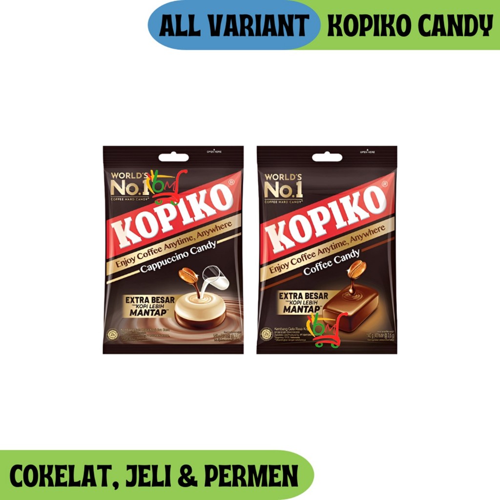 Kopiko Export Quality Coffee Candy Contains 50 All Variants | Shopee ...