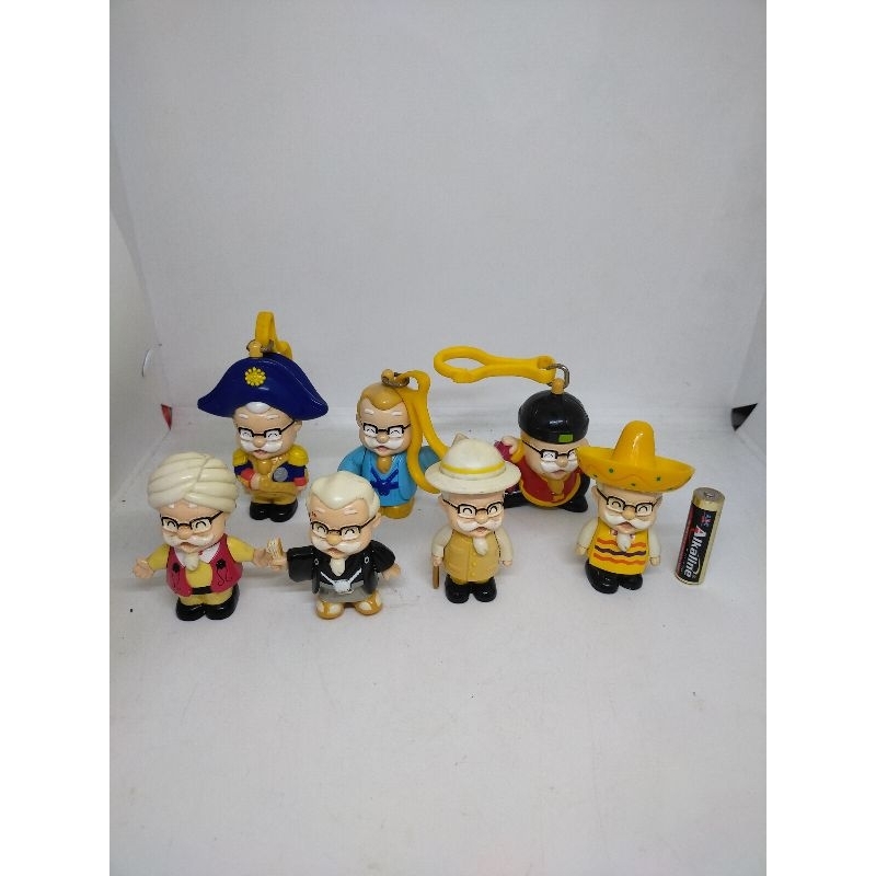Kfc TOYS COLONEL SANDERS Figure | Shopee Singapore
