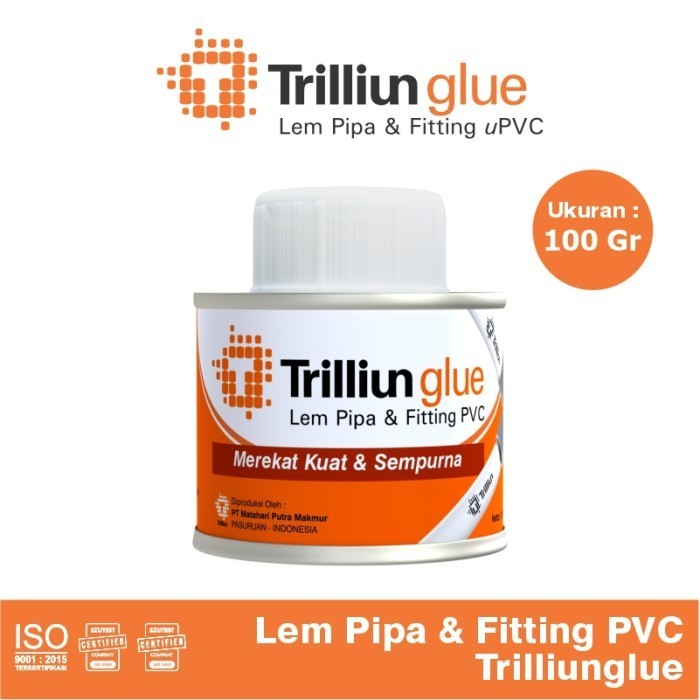 Trillion Glue PVC Pipe Glue 100 Grams - (Quality & Classy) | Shopee ...