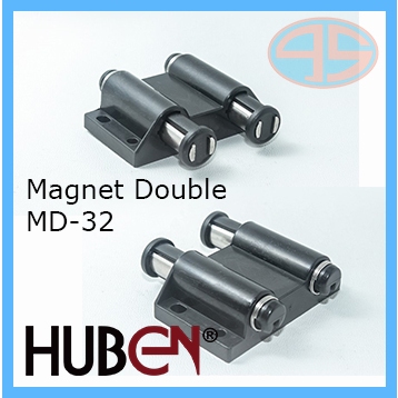 Double Push Open Press Glass Door Magnet Magnet HUBEN MD32 | Shopee ...