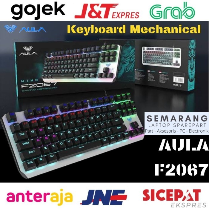 Aula F2067 Mechanical Gaming Keyboard Mechanical Gaming RGB Blue Switch ...
