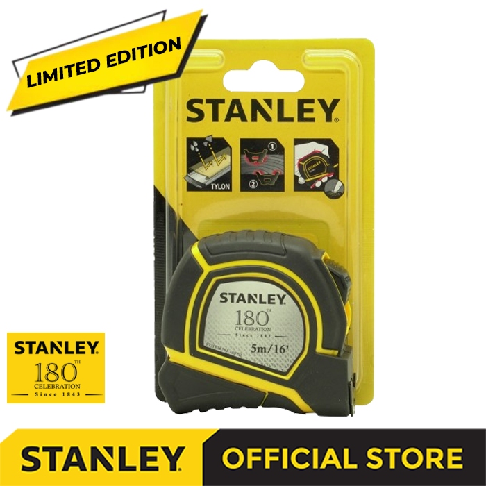 Stanley 180TH Tylon Tape Rules / 5M Manual Meter STHT36194-180TH ...