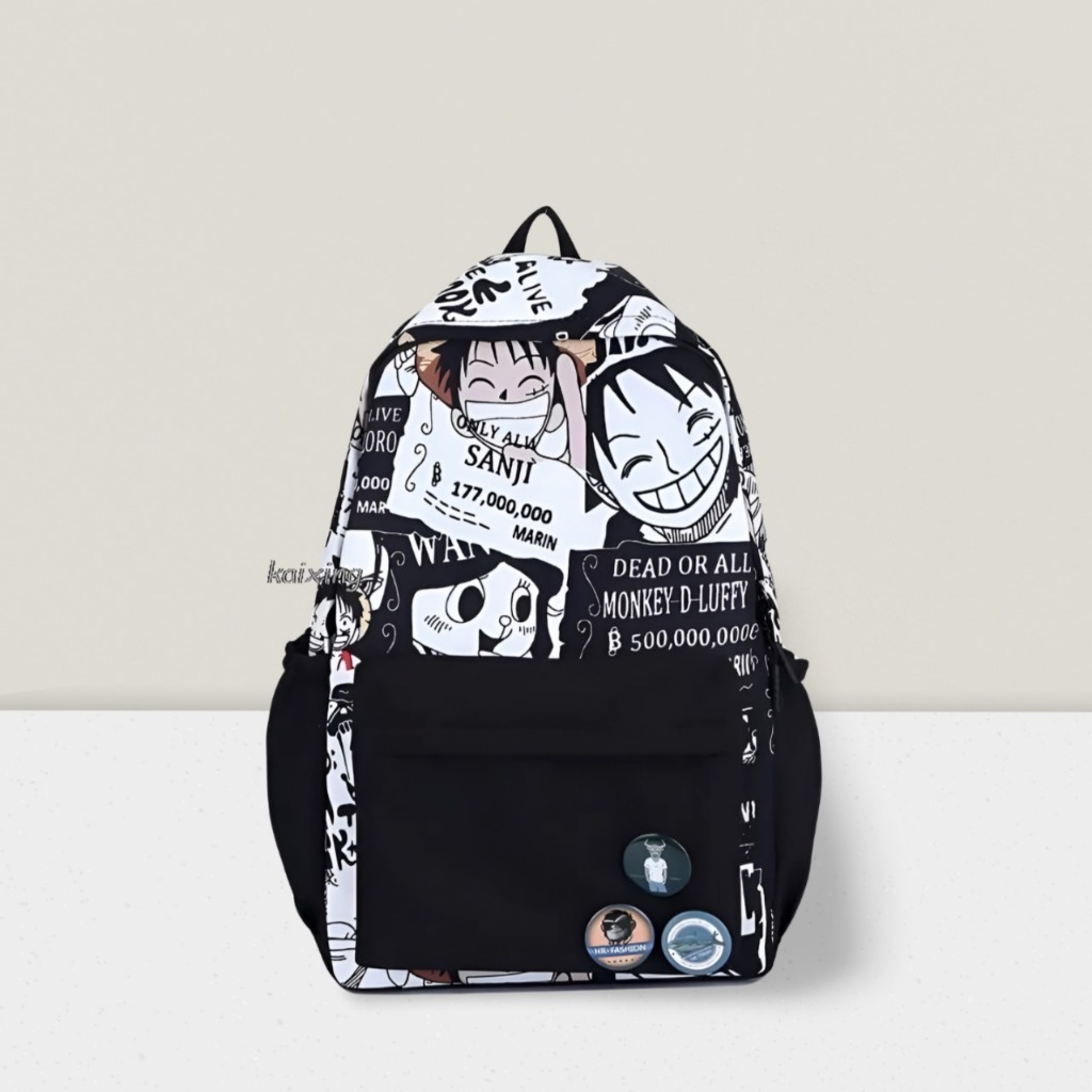 Sukma-tas-tas ANIME BACKPACK FOR ONEPIECE LUFFY MUGIWARA LATEST MODEL ...