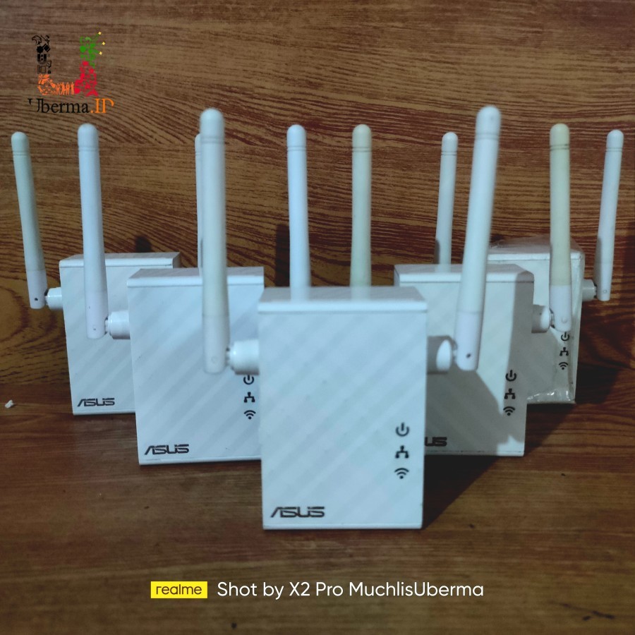 Asus Wi-Fi Repeater N300 RP-N12 Extender Double Boost 2 Antenna ...