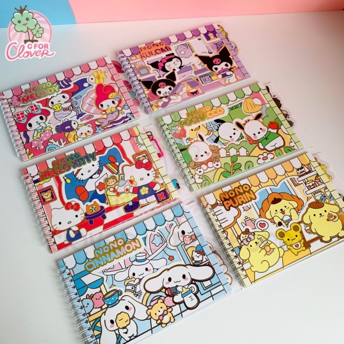 Nono Sticker/NONO Book Sticker/DIY Waterproof Sticker/Transparent ...