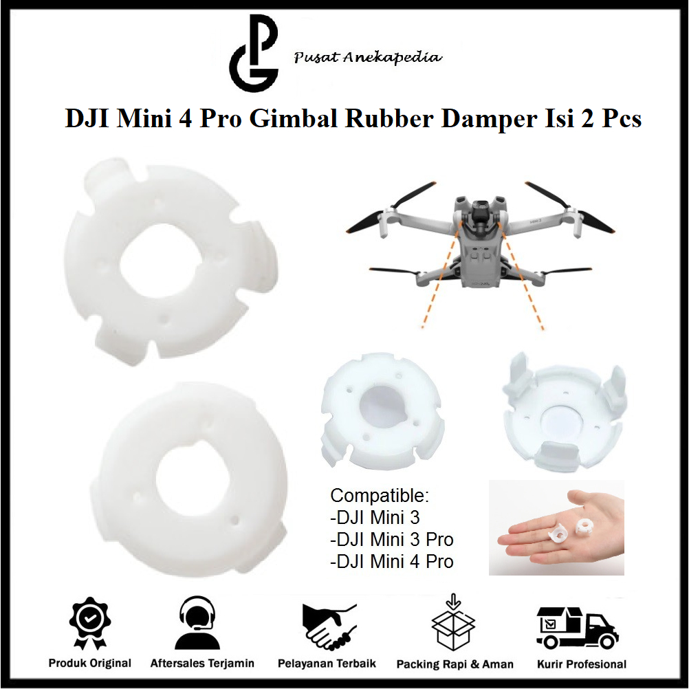 Dji Mini 4 Pro Gimbal Rubber Damper 2 Pcs - Original Mini 4 Pro Rubber ...