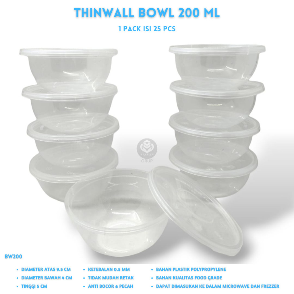 New!! Cup 200ml Round Saucer 200ml Pudding Cup 200ml (25Pcs-Bw200 ...