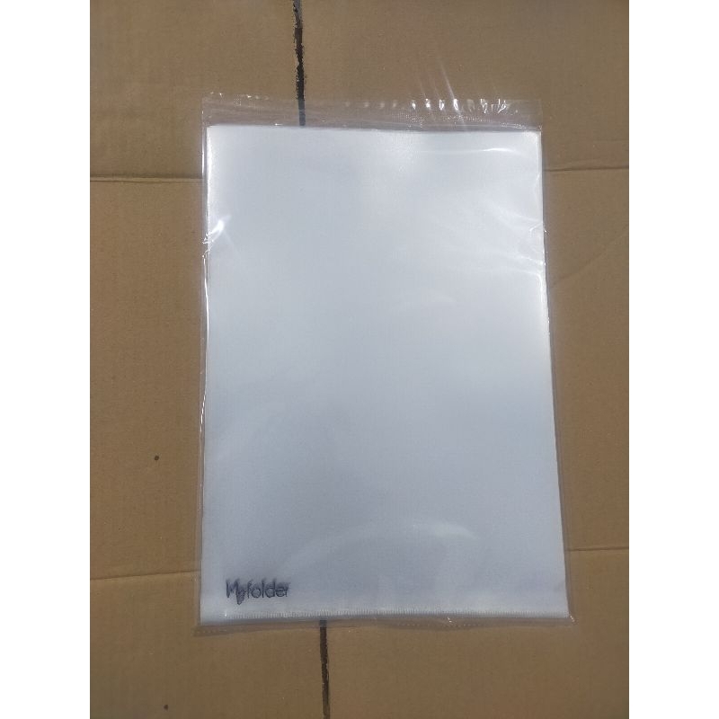 Folder L A4 CPP Sand Motif / My Folder Plastic Folder (12 pcs) | Shopee ...