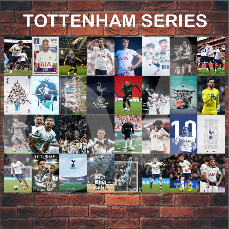 Aesthetic DINGDING POSTER / HOTSPURS TOTTENHAM POSTER / SPURS POSTER ...