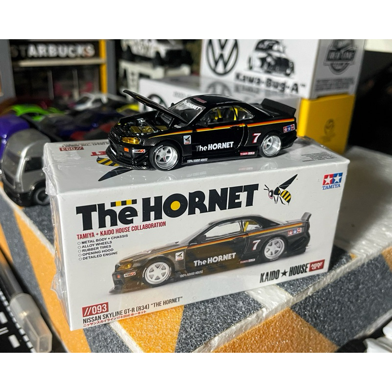 Mini GT Kaido House Nissan Skyline R34 The Hornet KHMG093 Open Seal ...