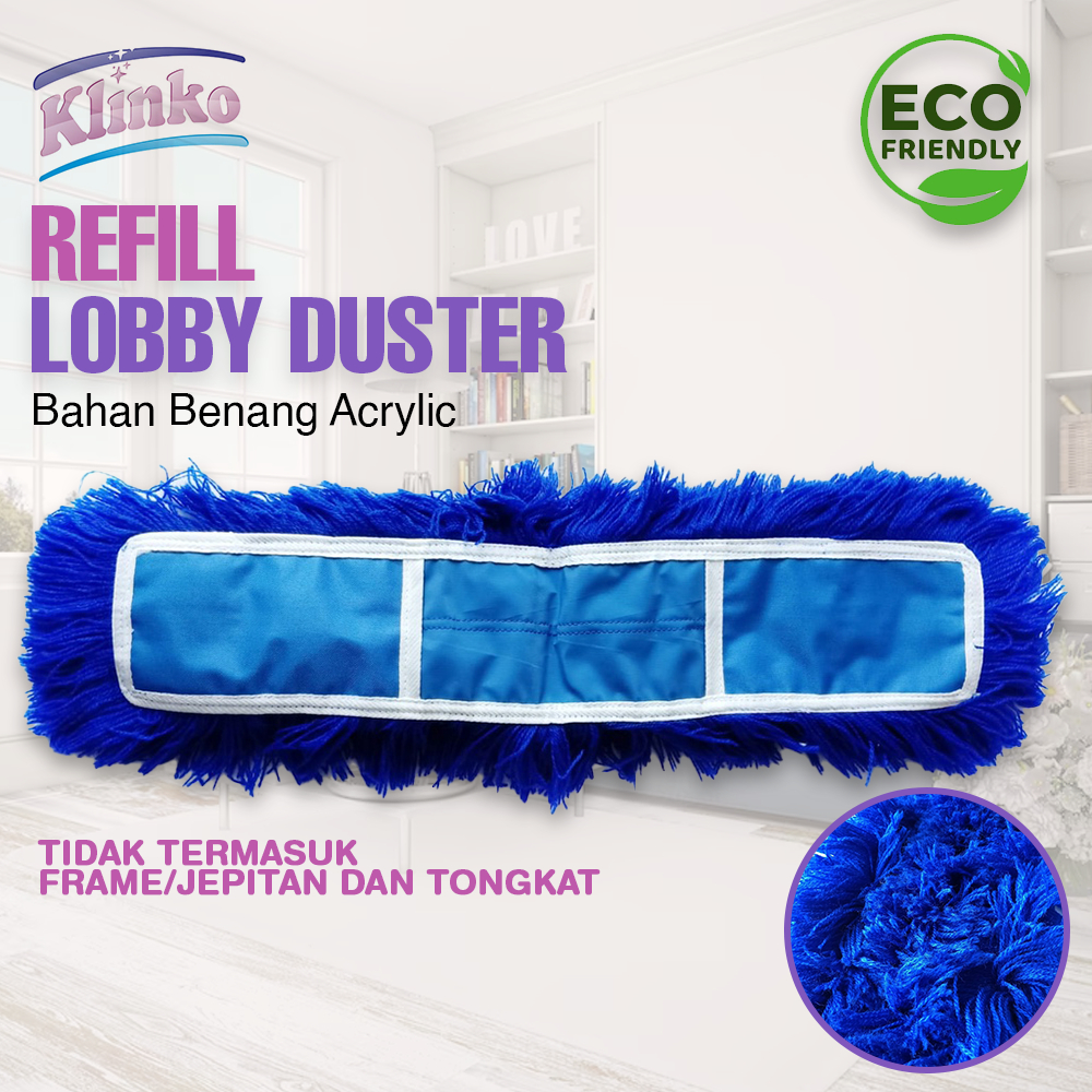 Pusapu Refill Mop Lobby Duster Acrylic Office Floor Mop 60 80 100cm klinko | Shopee Singapore