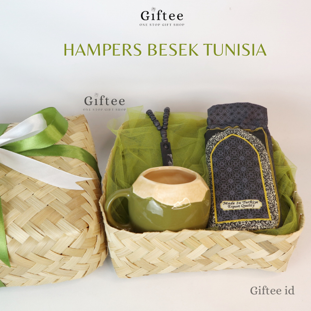 KAYU Hampers LEBARAN BESEK TUNISIAN SAJADAH TRAVEL MUG COCO GLASS ...