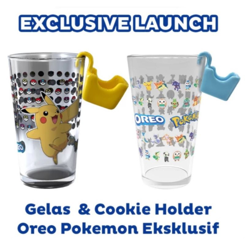 GLASSES AND COOKIE HOLDER POKEMON OREO LIMITED EDITION MERCHANDISE ...