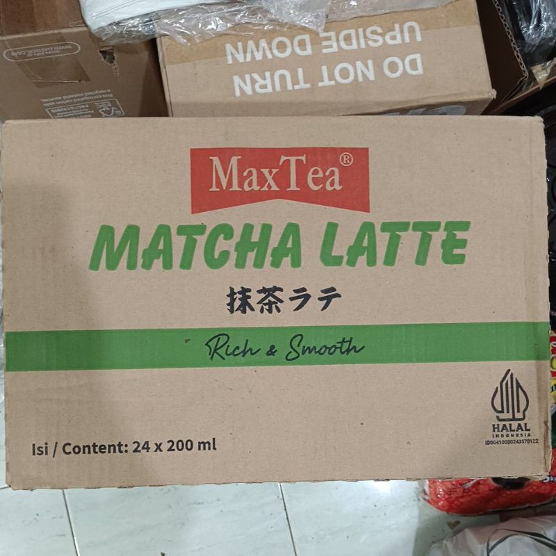 Max Tea Matcha Latte 200ml | Shopee Singapore