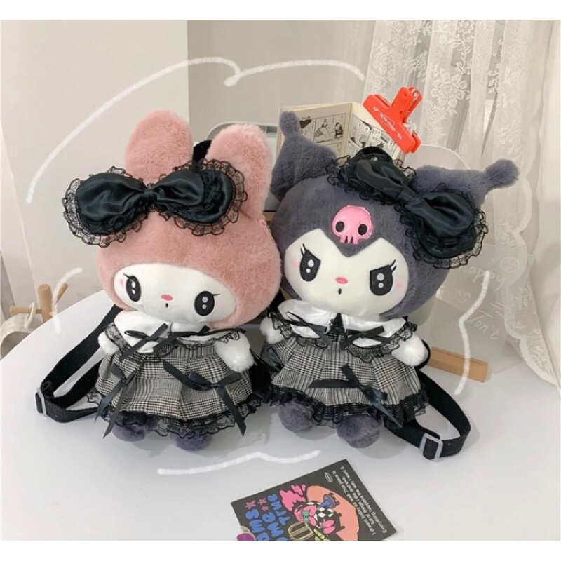 Sanrio Bag Doll Backpack for Girls Cinnamoroll Sanrio Hello Kitty ...