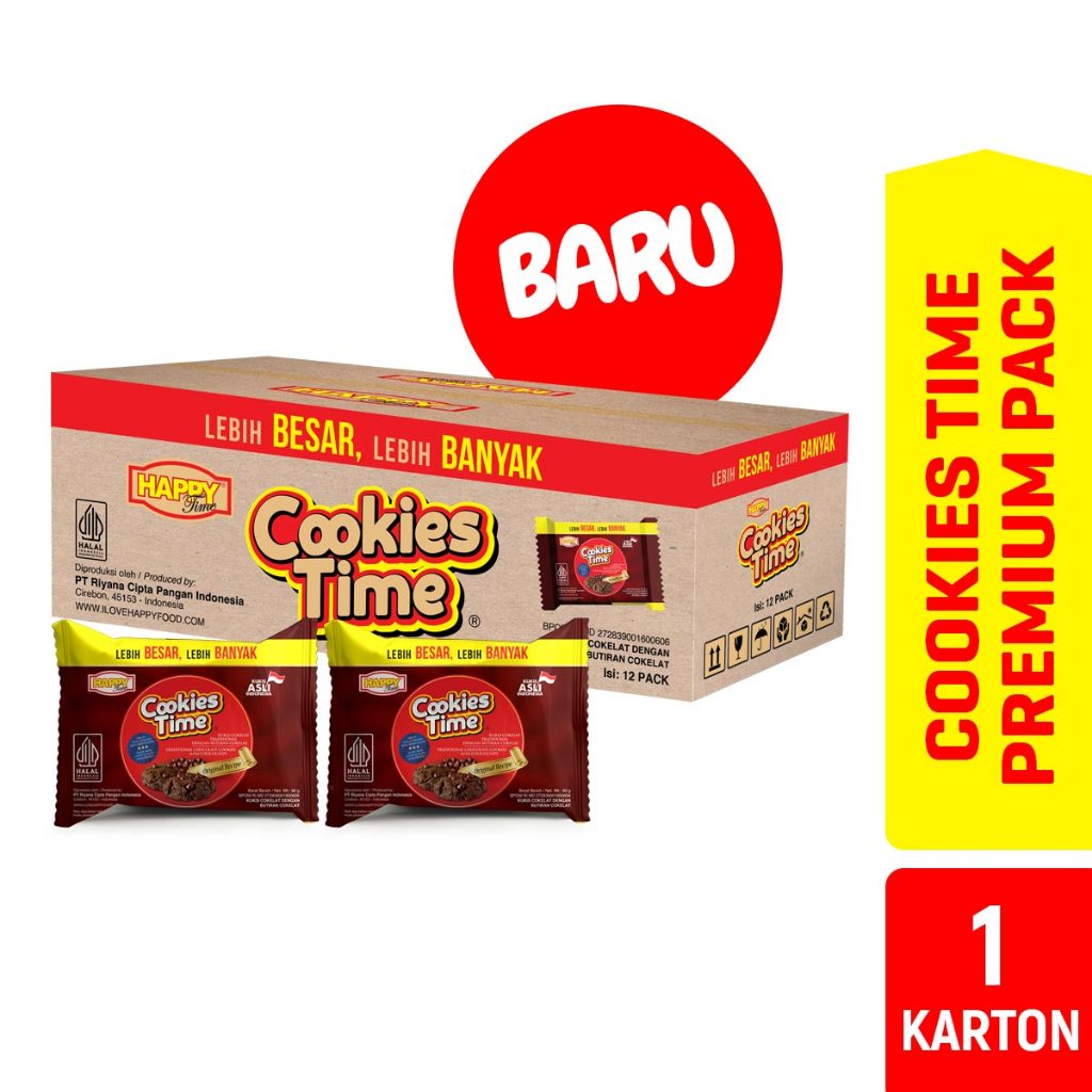 Happy Time Cookies Time Premium Pack (1 Carton) | Shopee Singapore