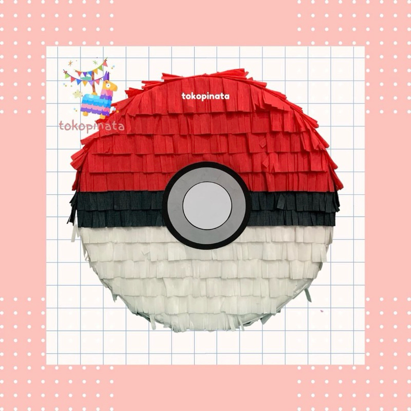 Pokemon Pokeball Pinata / Pokemon Ball Pinata / Pokemon Pikachu Ball ...