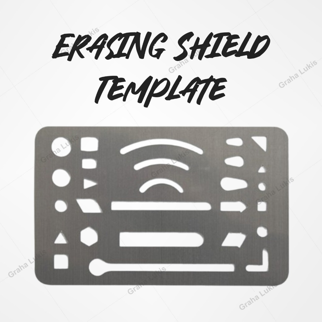 Erasing Shield Template/Mall Eraser | Shopee Singapore