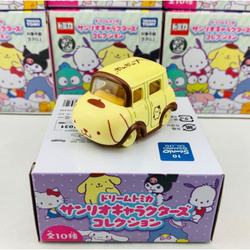 TOMICA DREAM POMPOMPURIN CAR TAKARA TOMY DIECAST SANRIO CAR POM POM ...