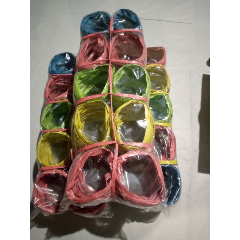 Raffia Rope Raffia Color Strong And Ductile Plastic Rope 20pcs | Shopee ...