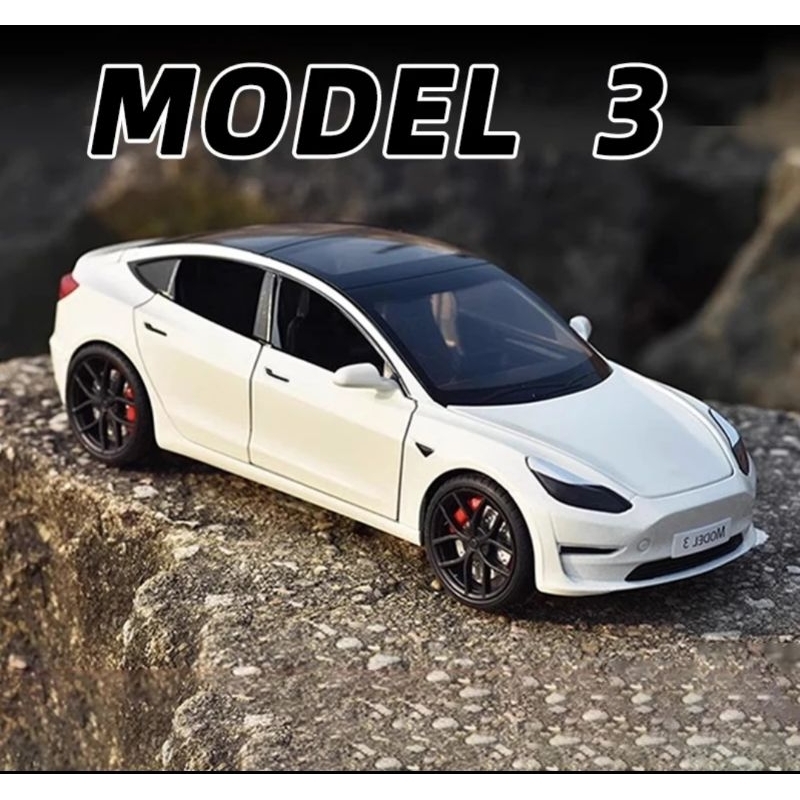 Tesla Car Diecast 1:24 Scale Model PREMIUM - TESLA Car Miniature Alloy ...