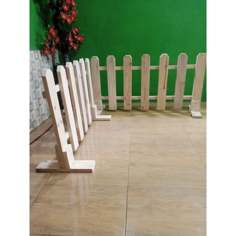 KAYU Wooden Children's Fence/Aesthetic Wooden Door Barrier/Children's ...