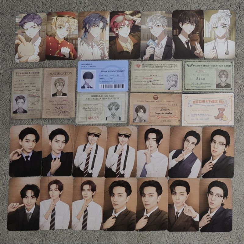 Official Photocard PC Character ID Card Enhypen Darkmoon Special Album ...