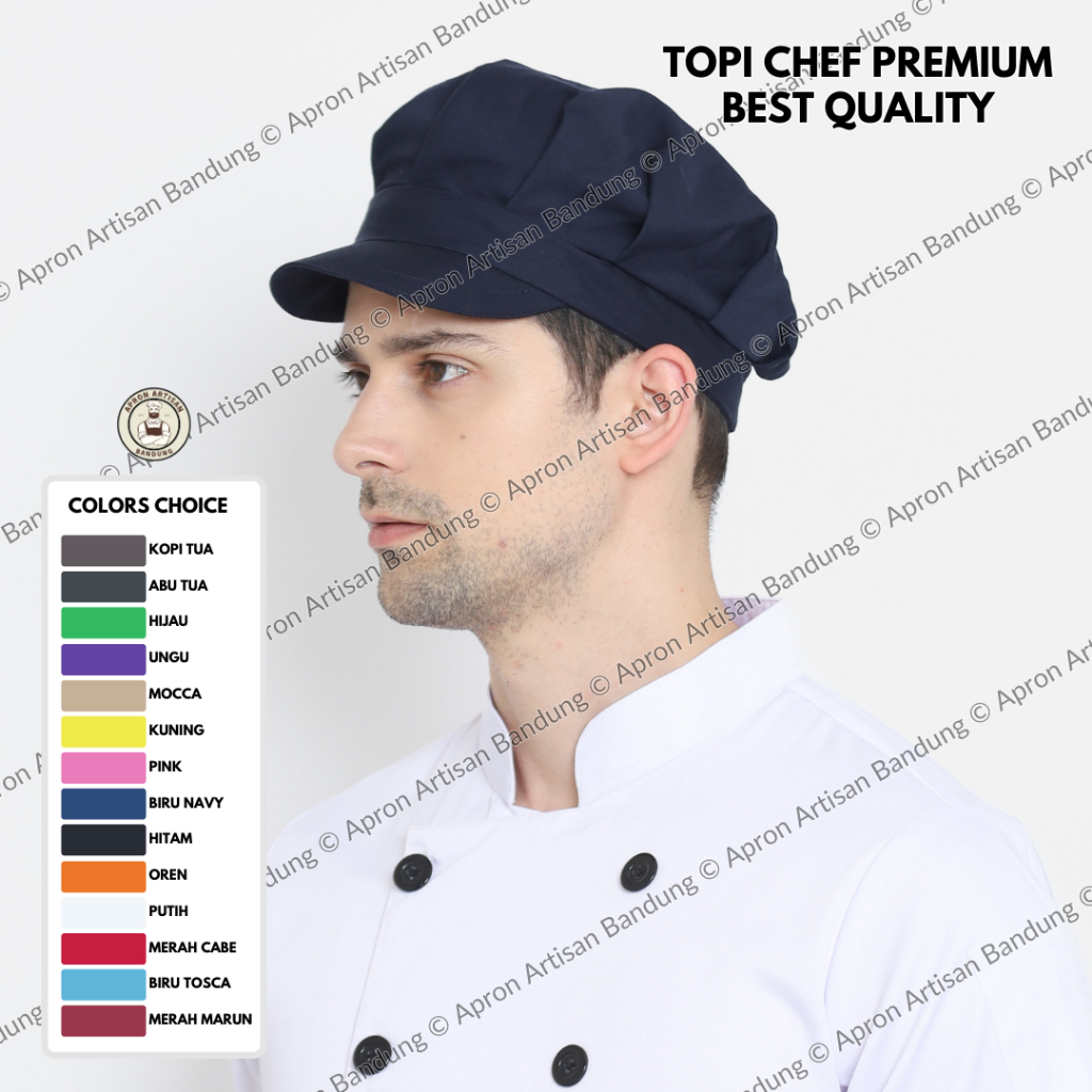 Chef Hat/Chef Hat/Waiters Hat Folded Model For Barista Barberman ...