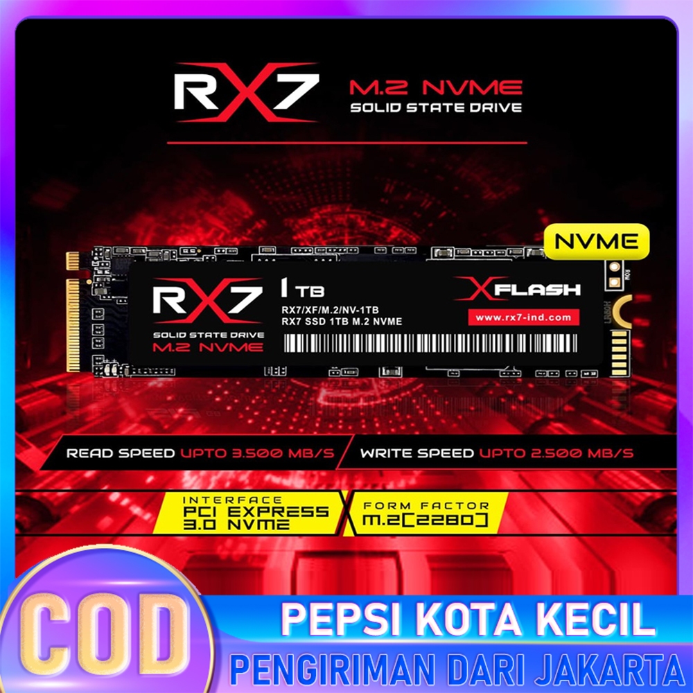 Ssd M2 NVME/M.2 NVME/ M2NVME 1TB RX7 | Shopee Singapore