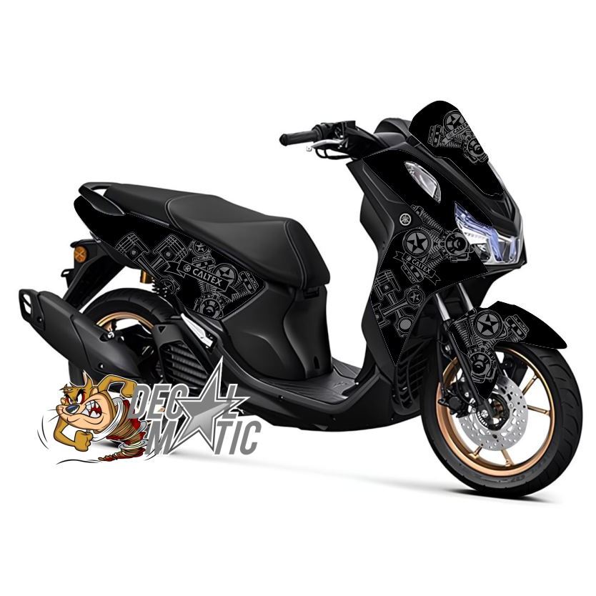 Lexi 155 Full Body Decal Full Body Sticker for Yamaha Lexi 125 - Lexi ...
