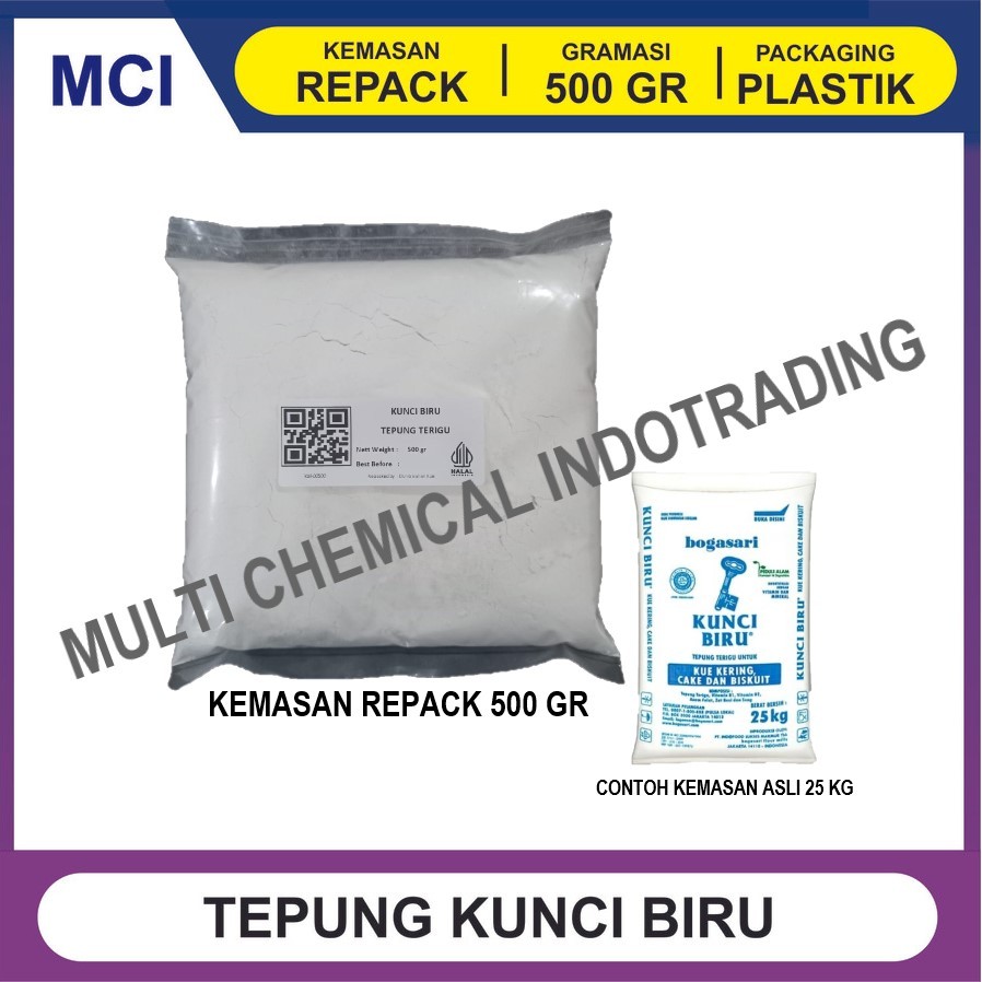 Repack BLUE KEY FLOUR 500 GR | Shopee Singapore