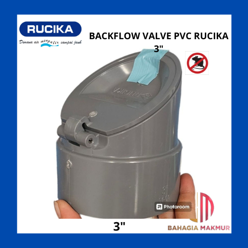Backflow VALVE PVC RUCIKA 3" | Shopee Singapore
