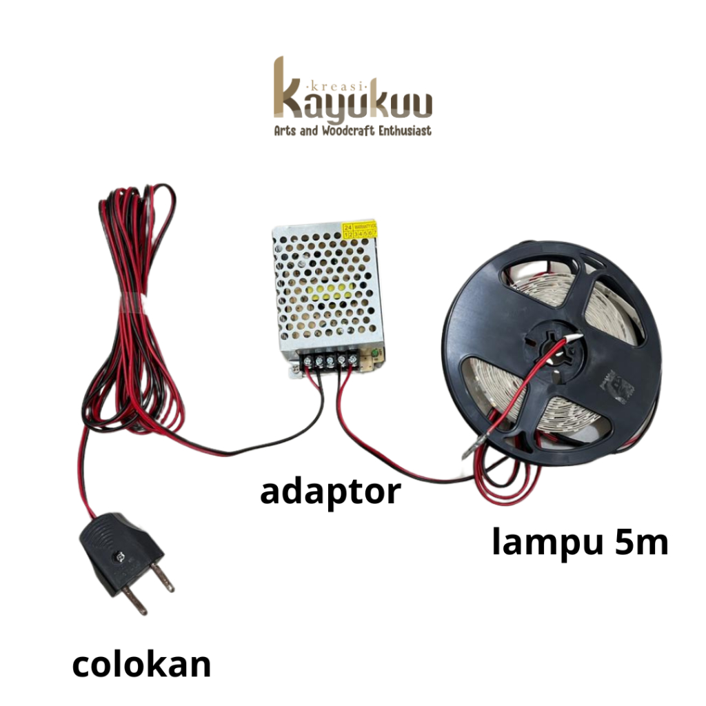 Creativeyukuu 5 meter LED STRIP LIGHT METER/COMPLETE LED STRIP LIGHT ...