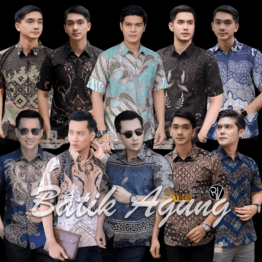 Batik uniforms for men, adults, teenagers, school, college, campus, KKN ...