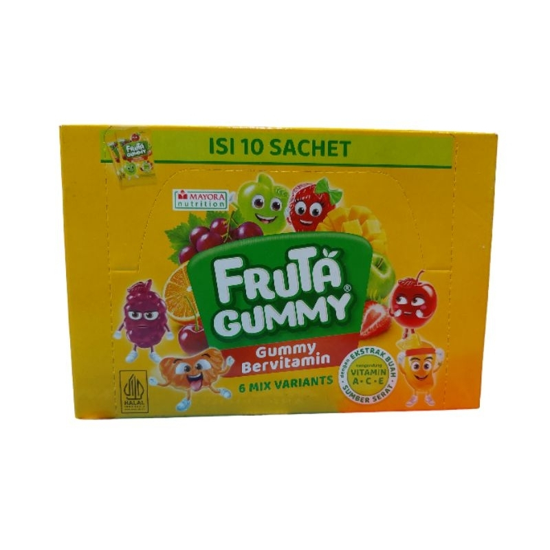 Fruta GUMMY CANDY MAYORA CONTAINS 10 PCS | Shopee Singapore