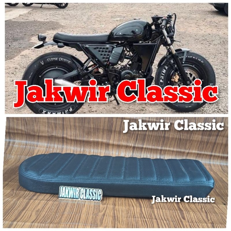 Japstyle seat, custom flat tracker bratcafe bratstyle caferacer long ...